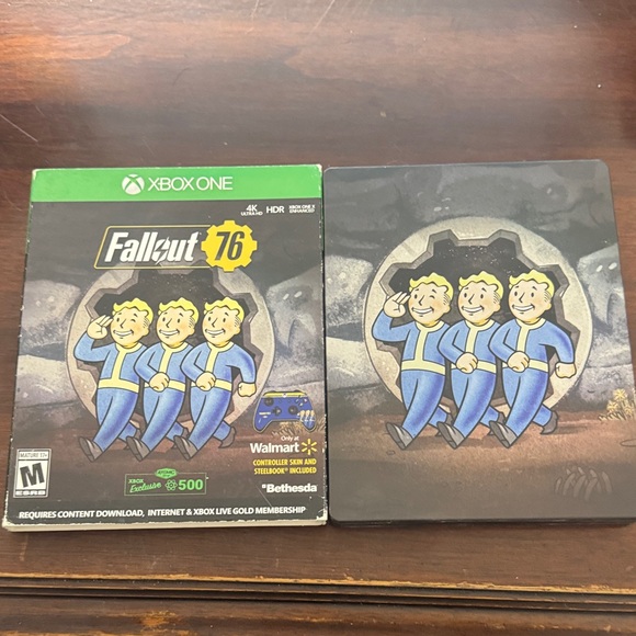 Video Games & Consoles | Fallout 76 For Xbox One Black And Blue Edition ...